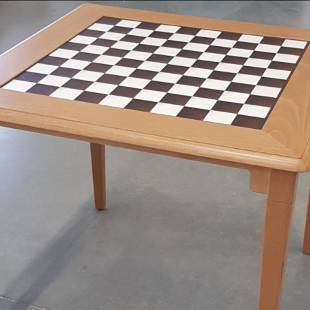 Table Damier en stratifié digital | DICA France
